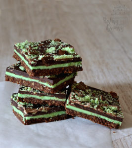 Peppermint Slice - Baking with Granny