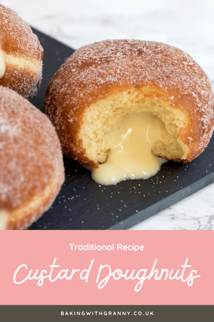 Custard Donuts - Baking with Granny