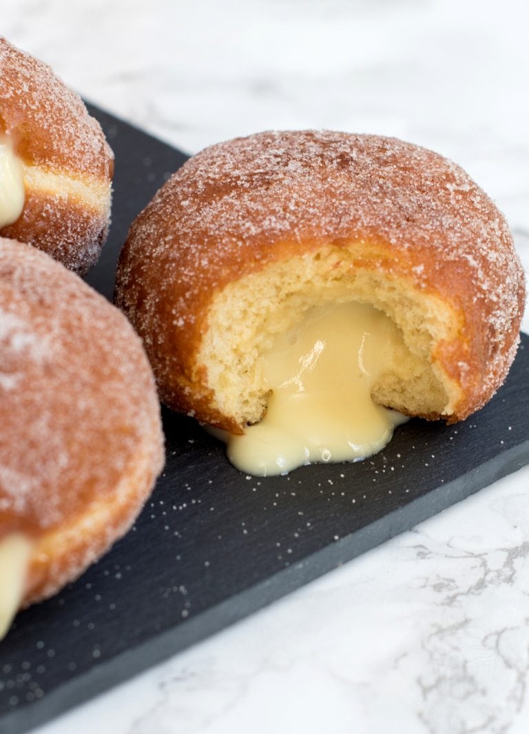 Custard Donuts - Baking with Granny