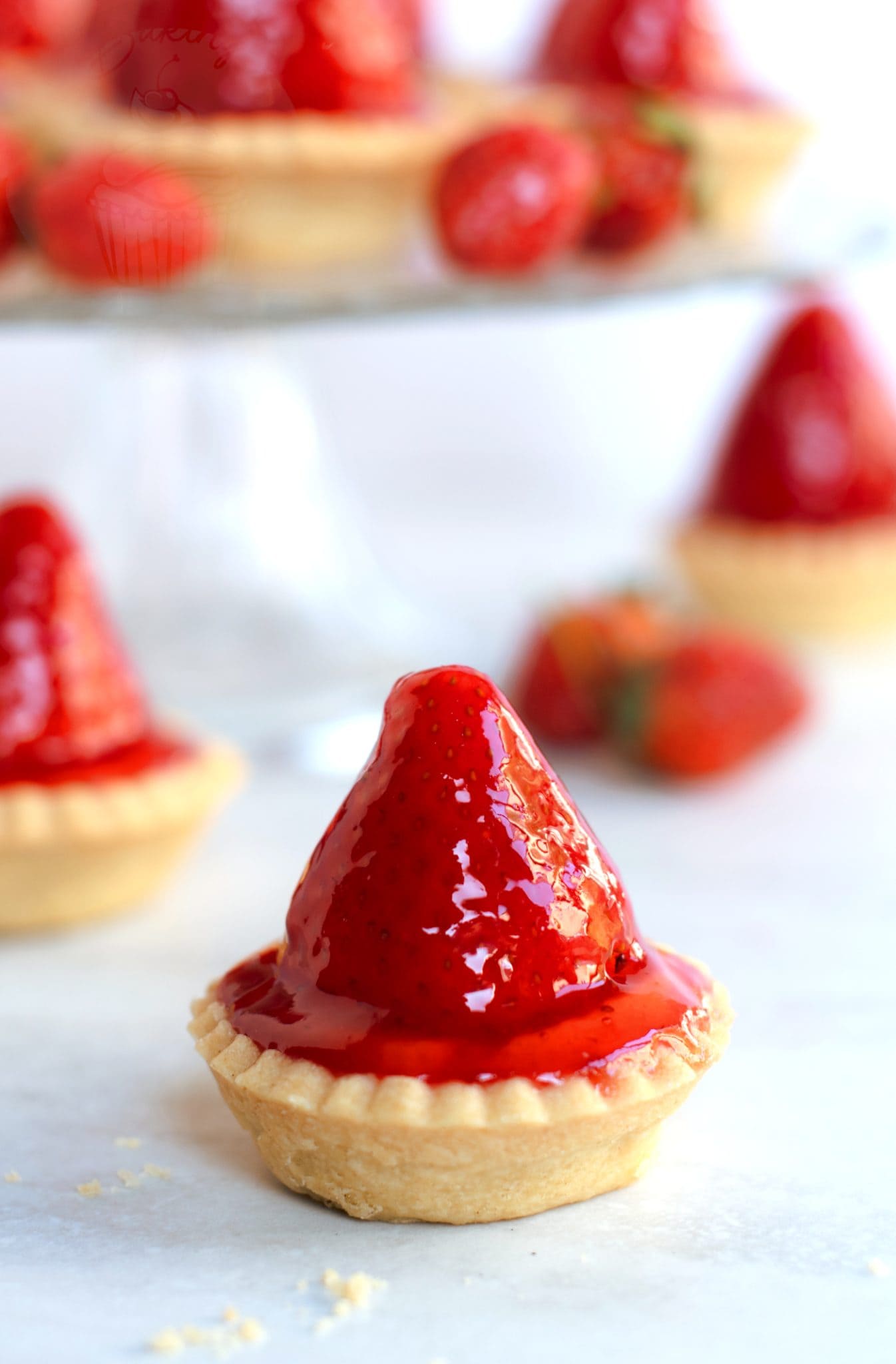 Scottish Strawberry Tarts - Baking with Granny