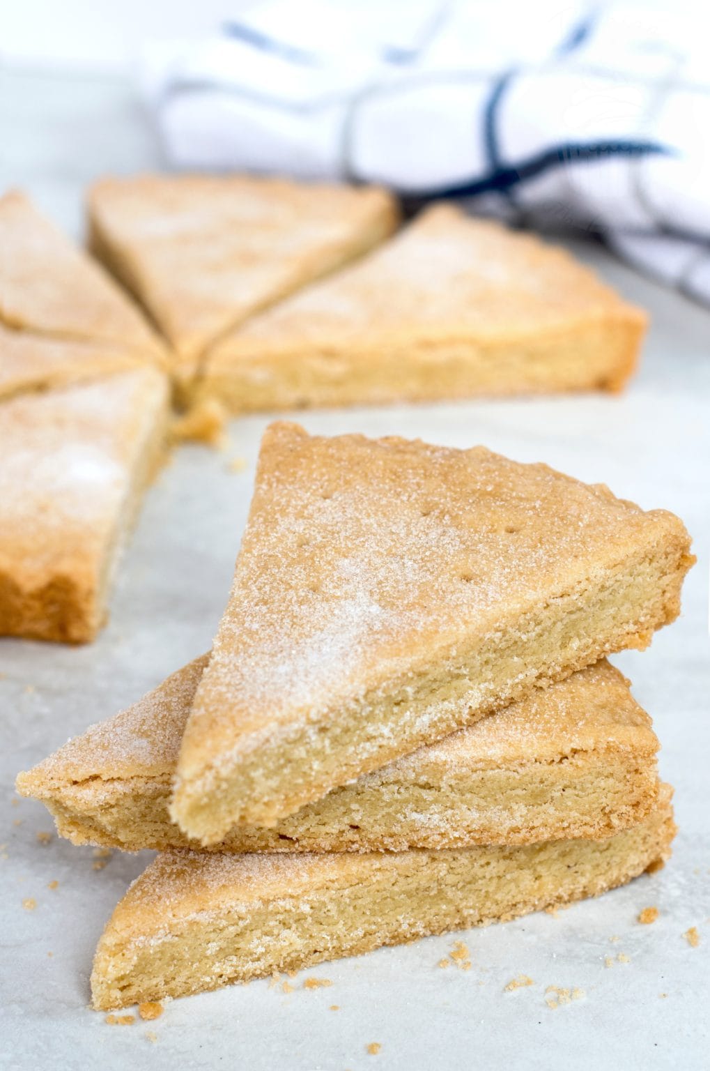 Petticoat Tail Shortbread - Baking with Granny